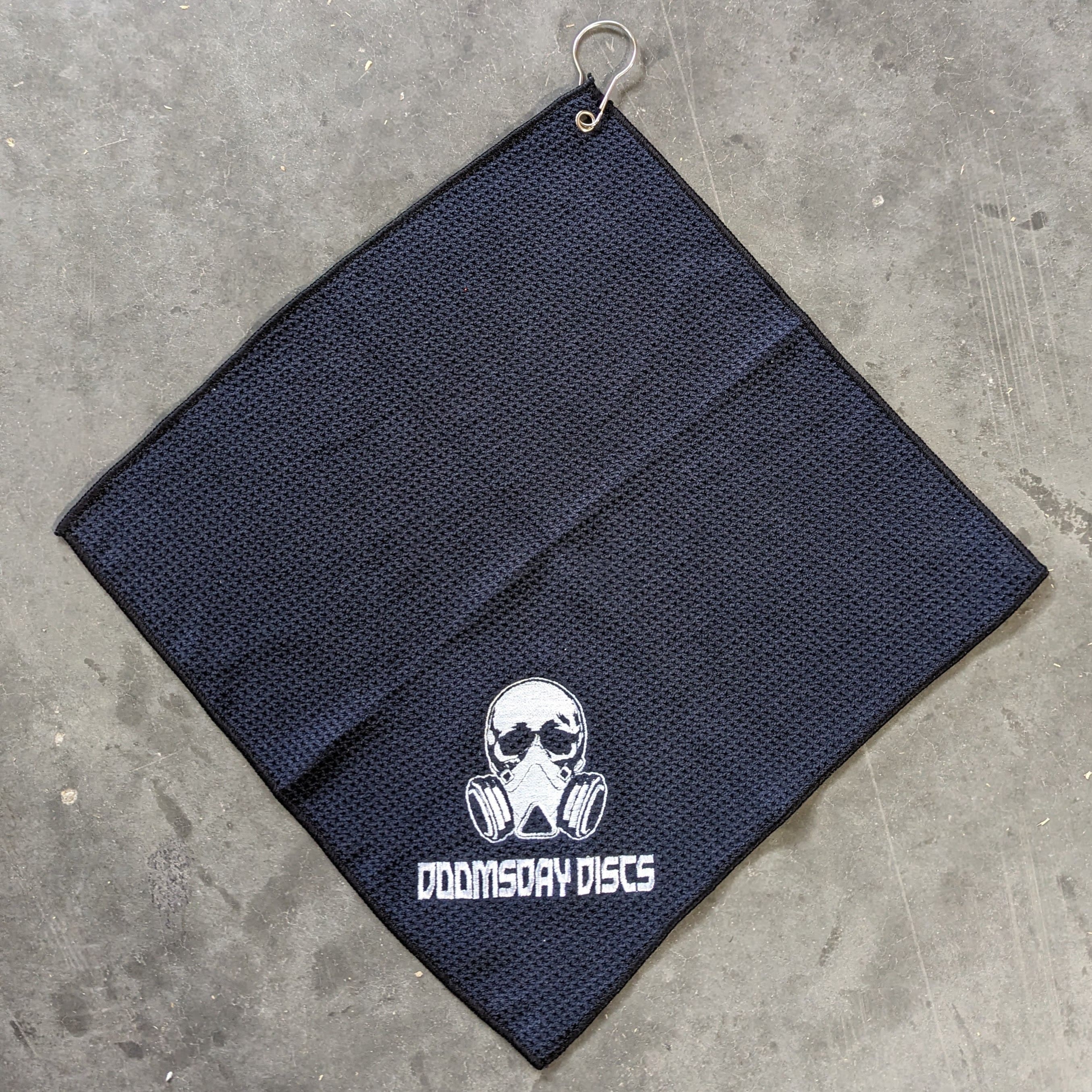 Embroidered Waffle Weave Towel – Doomsday Discs