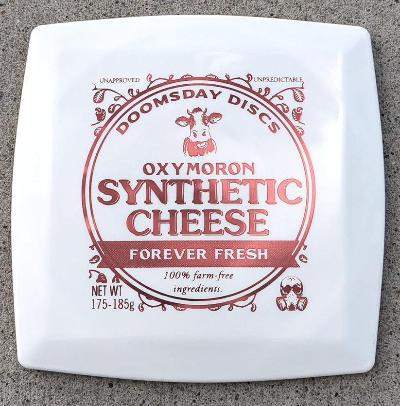 Oxymoron in Survival Plastic - Square Disc – Doomsday Discs
