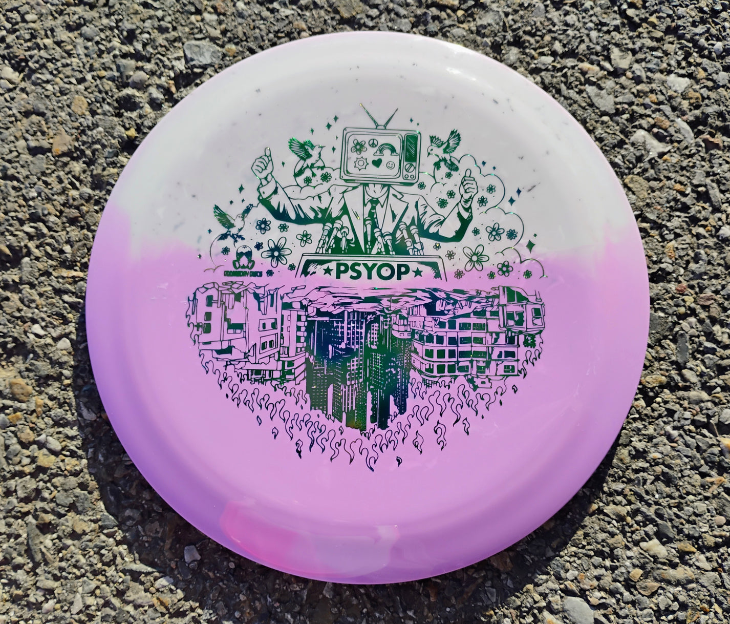Psyop in Retina Plastic – Doomsday Discs