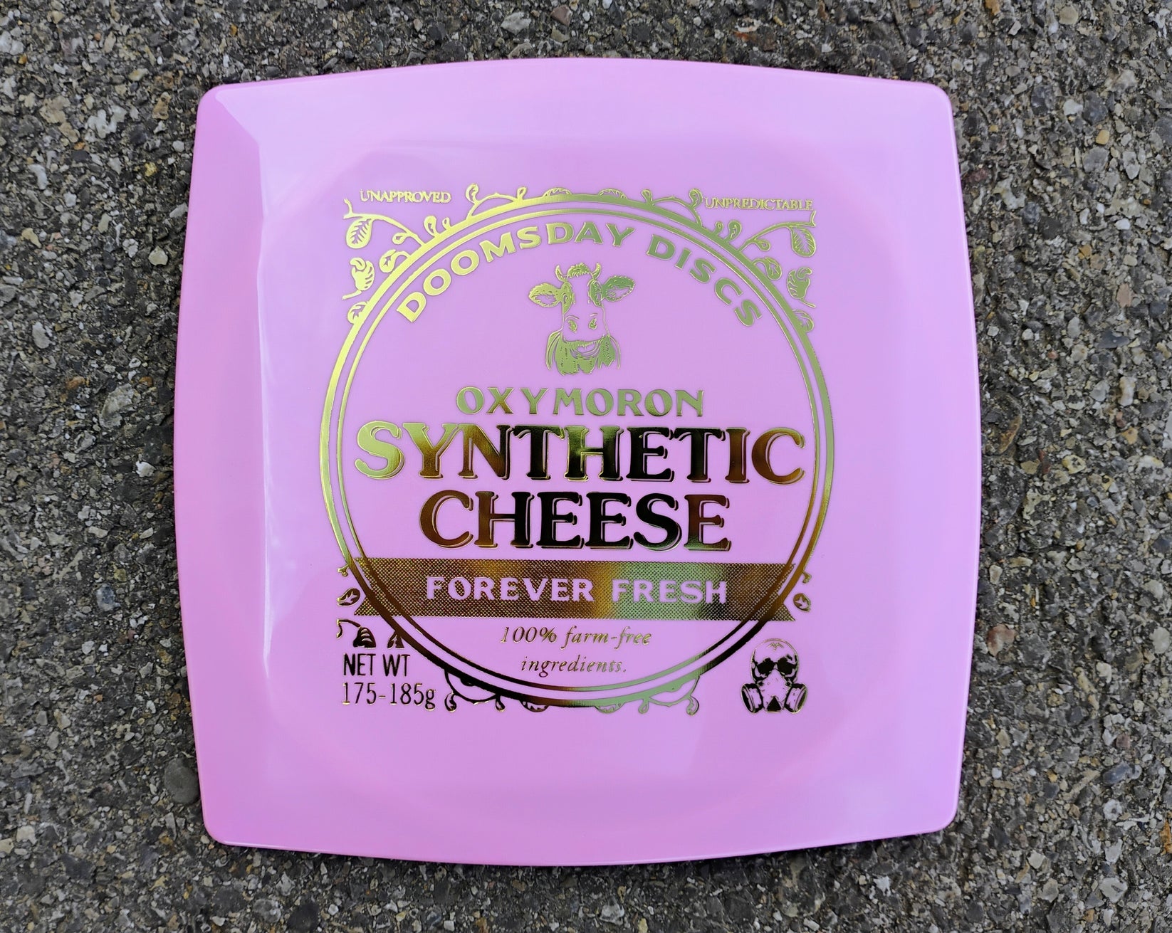 Oxymoron in Survival Plastic - Square Disc – Doomsday Discs