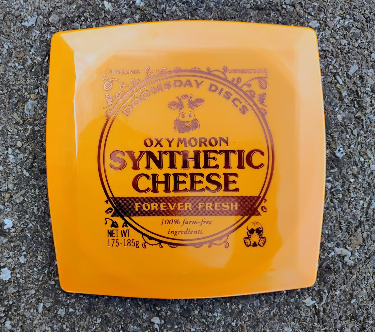Oxymoron in Survival Plastic - Square Disc – Doomsday Discs