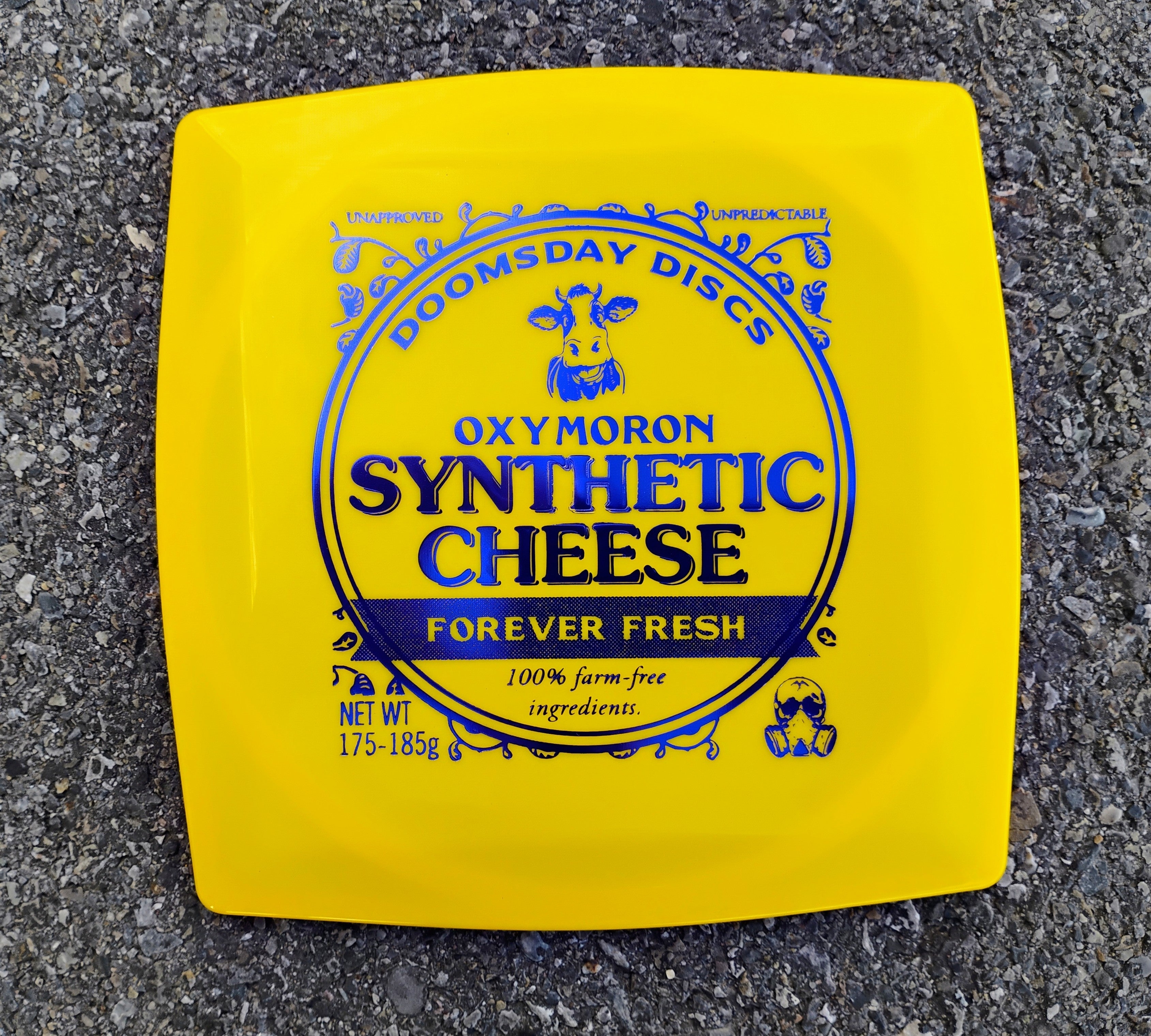 Oxymoron in Survival Plastic - Square Disc – Doomsday Discs