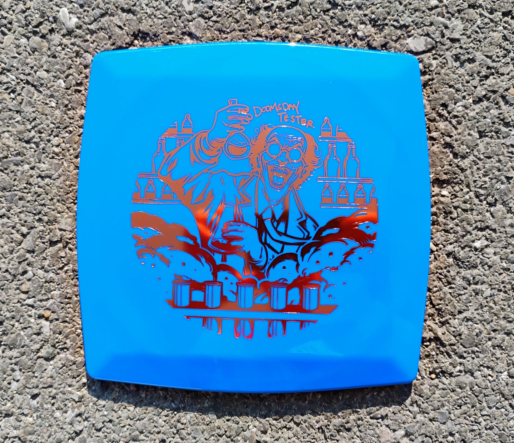 Oxymoron in Survival Plastic - Square Disc – Doomsday Discs