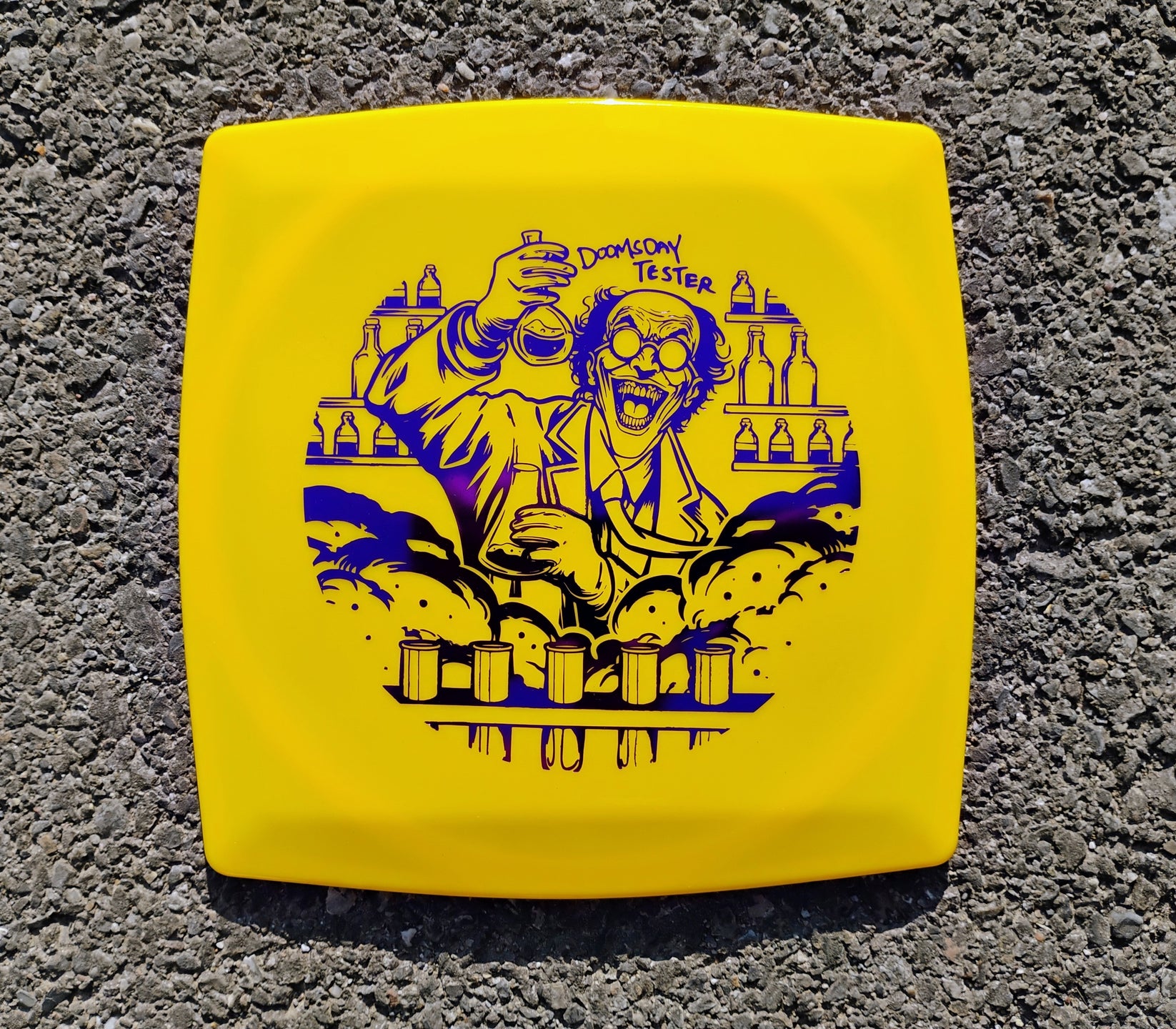 Oxymoron in Survival Plastic - Square Disc – Doomsday Discs