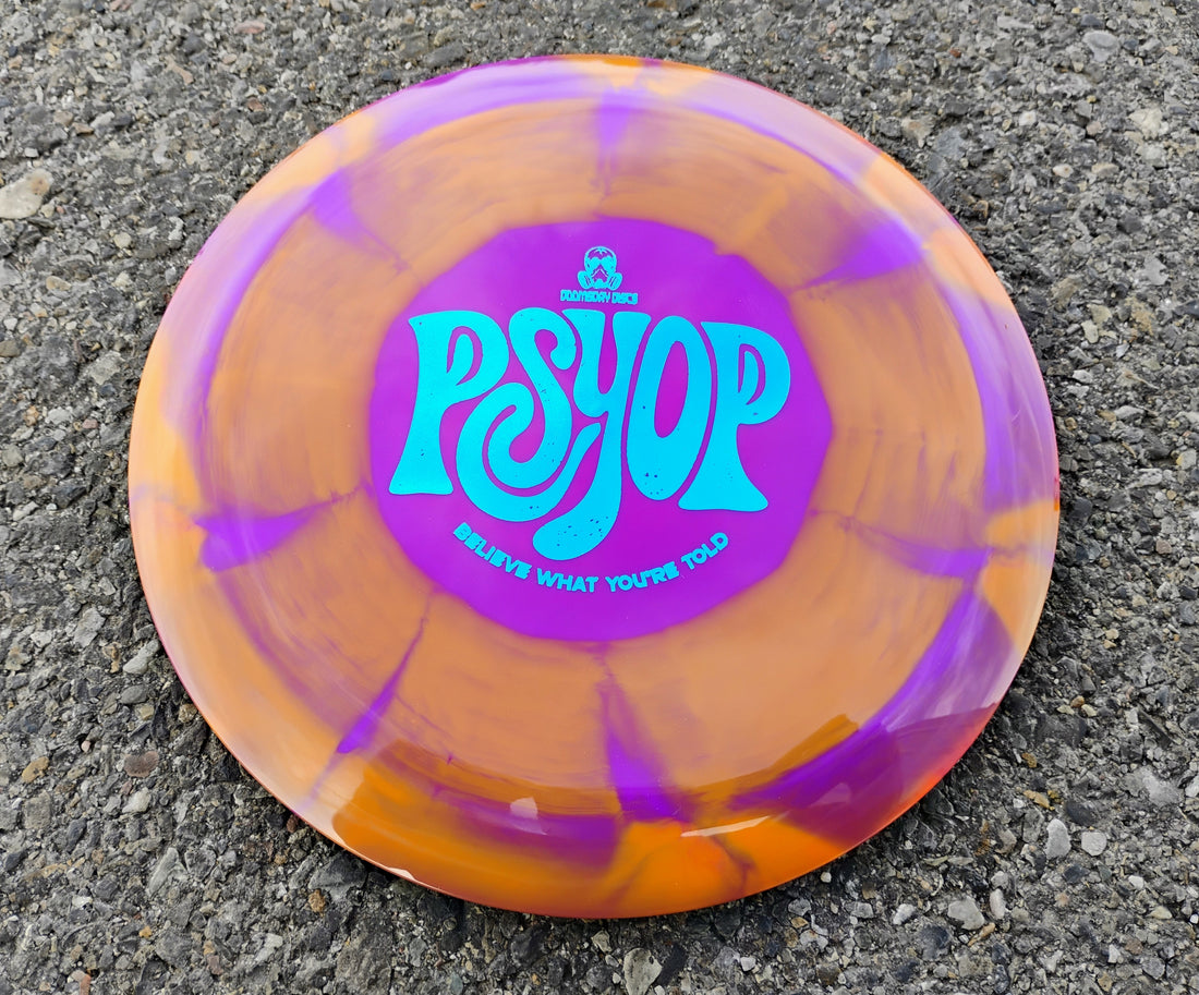 Psyop in Retina Plastic – Doomsday Discs