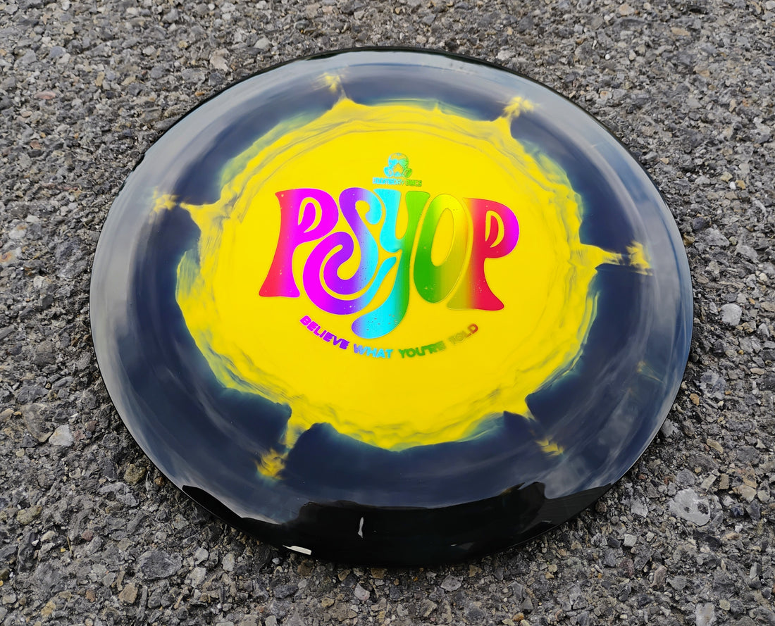 Psyop in Retina Plastic – Doomsday Discs