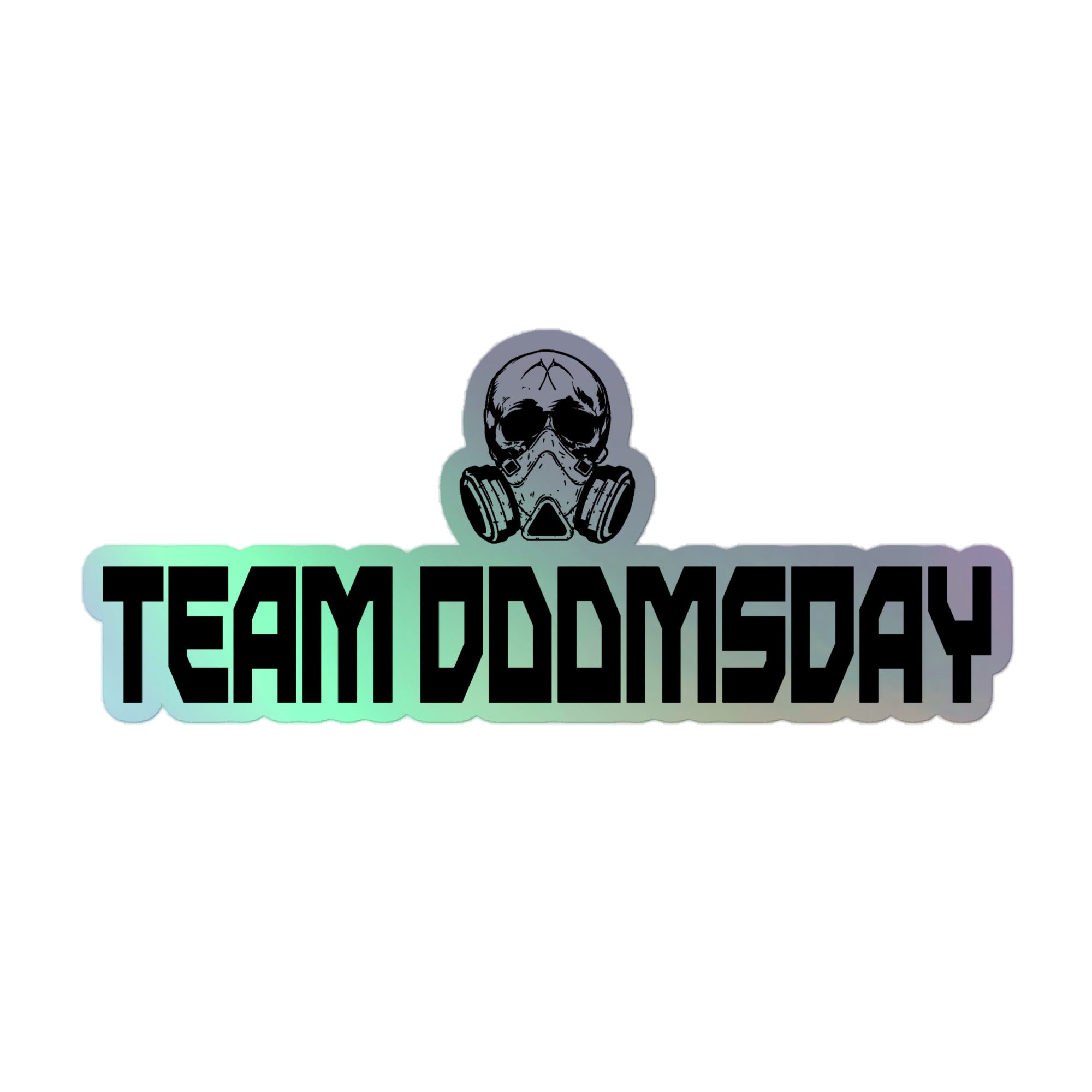 Team Doomsday Holographic Sticker – Doomsday Discs