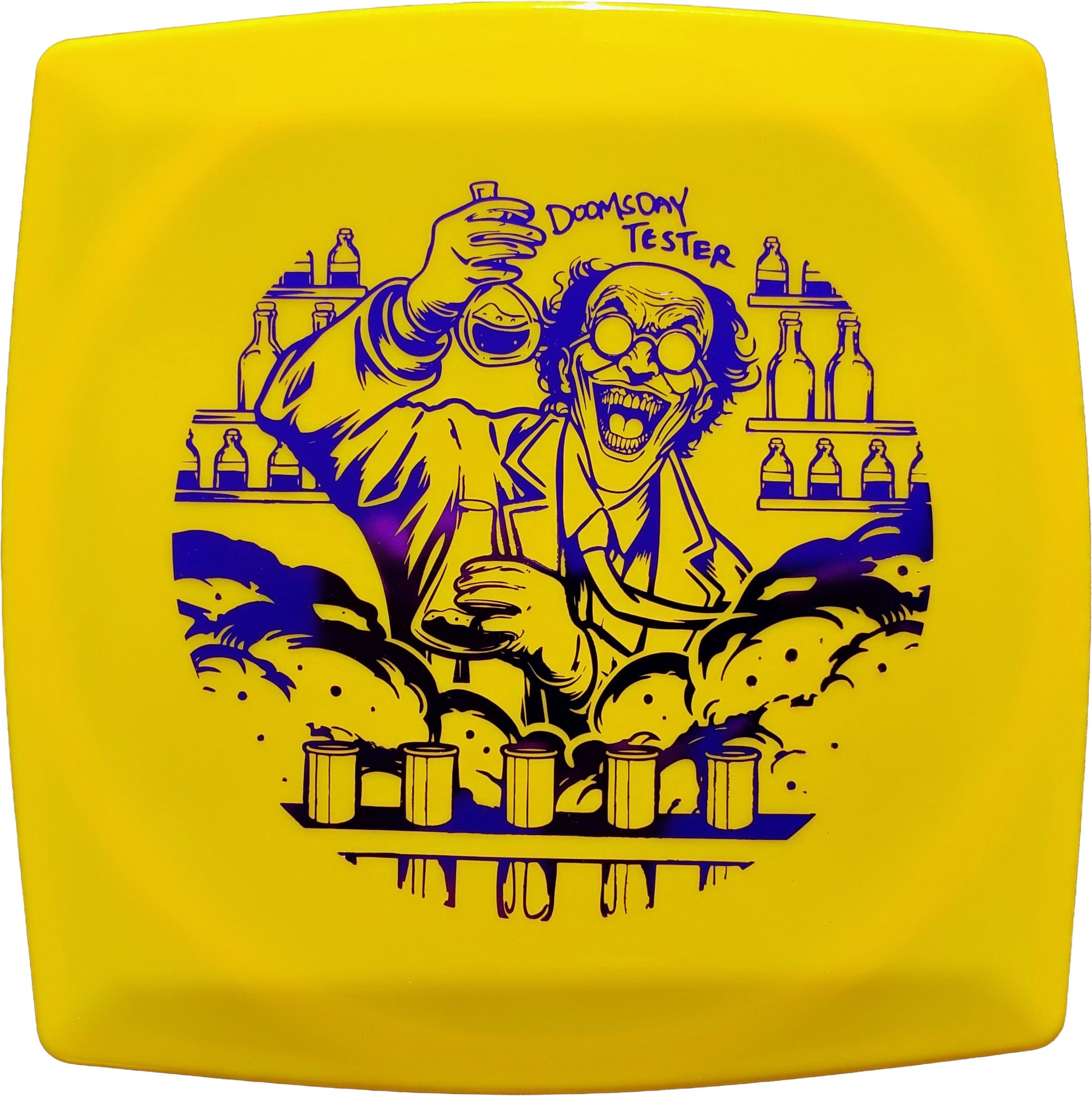 Oxymoron in Survival Plastic - Square Disc – Doomsday Discs