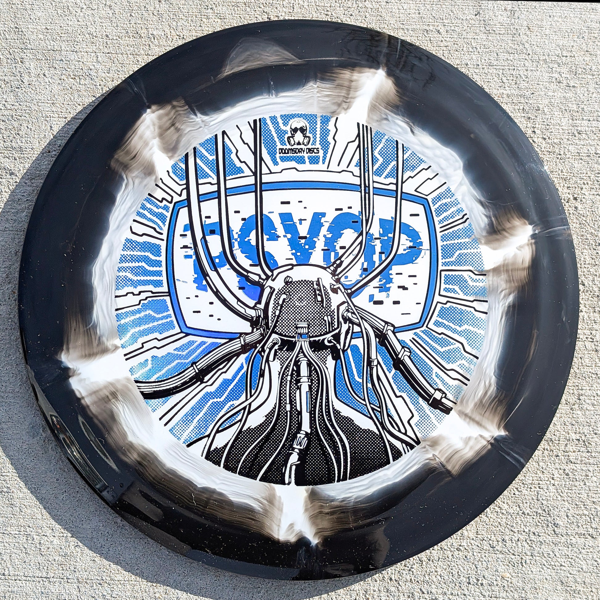 Psyop in Retina Plastic – Doomsday Discs