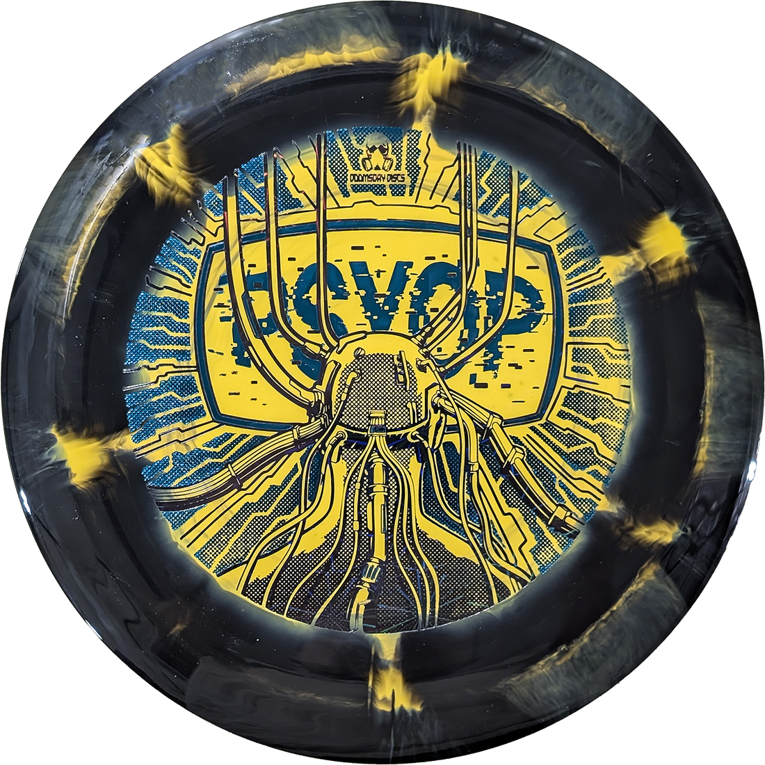Psyop in Retina Plastic – Doomsday Discs